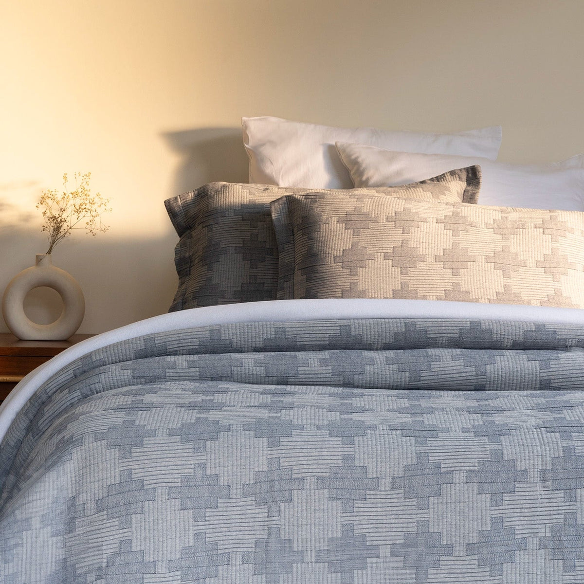 Cambric - Blue Bed cover Set – Studio 16